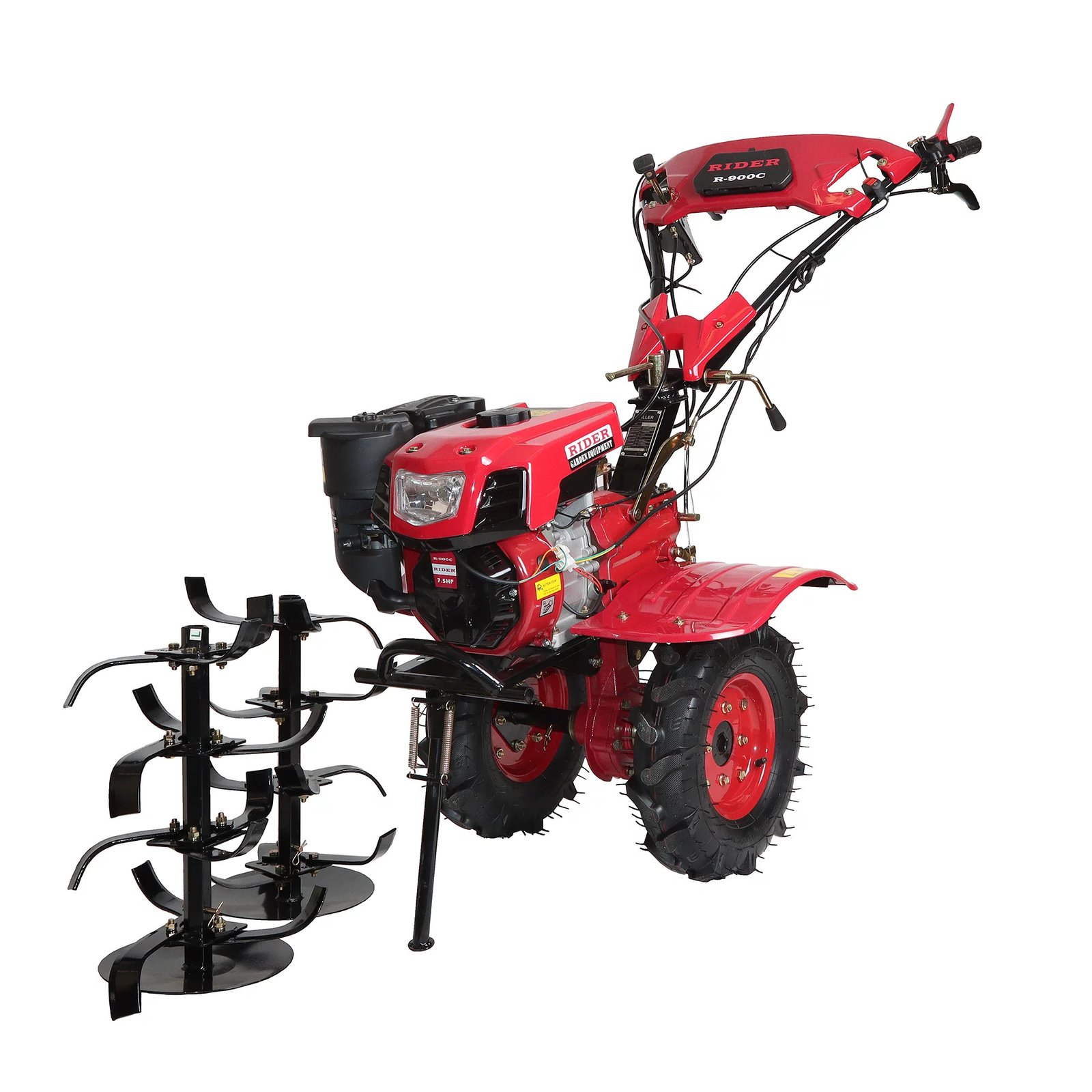 Benzininis Motoblokas – kultivatorius RIDER R-900C + Pilna ...
